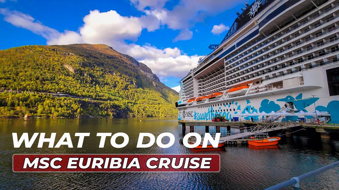 What To Do on MSC Euribia | A Day on the MSC Euribia Cruise Ship - YouTube