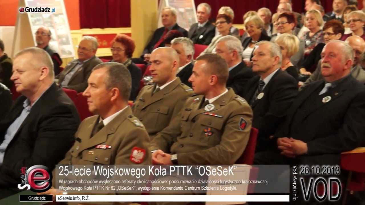 25-lecie Wojskowego Koła PTTK "OSeSeK" - YouTube