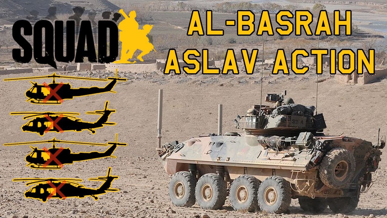 AL-BASRAH ASLAV ACTION | SQUAD GAMEPLAY - YouTube