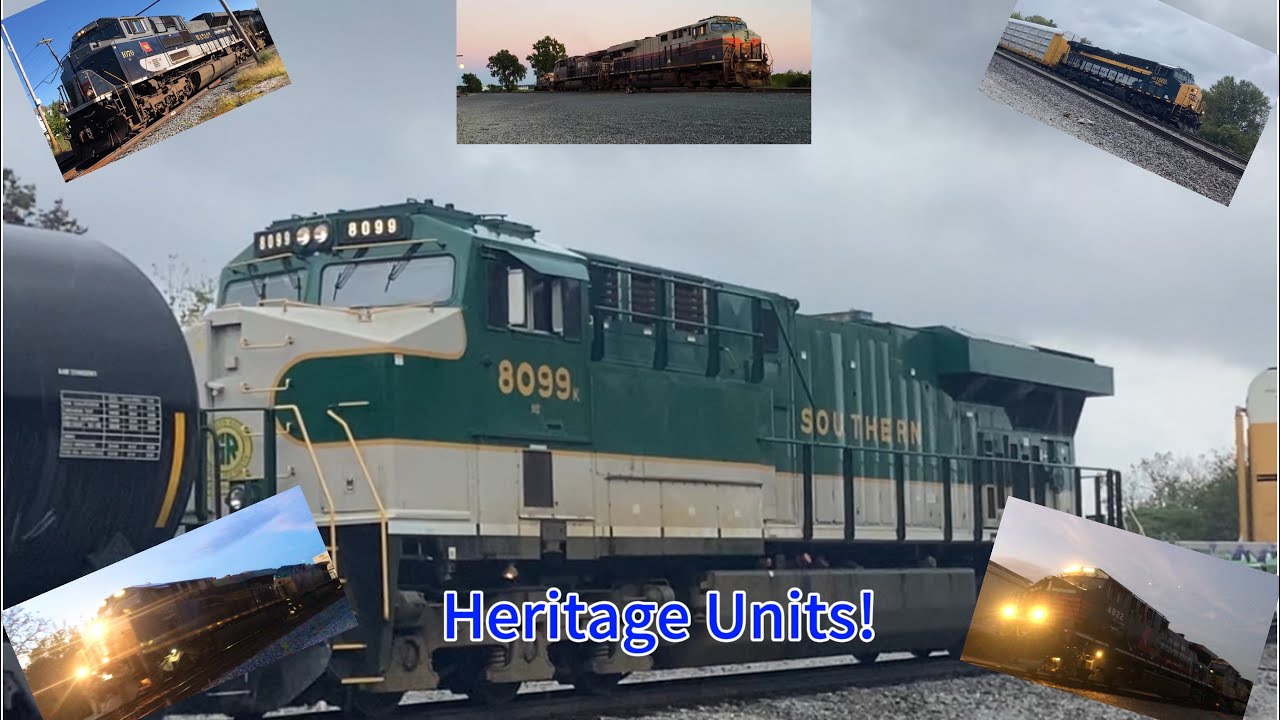 Heritage unit & rare train compilation #1 - YouTube