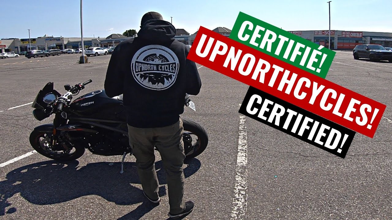 UN AUTRE CERTIFIÉ UPNORTHCYCLES! | GROUP RIDE | MOTOVLOG QUEBEC - YouTube