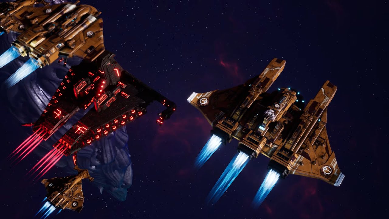 Tau Protector Fleet vs Imperial Navy - Massive Battle - Battlefleet ...