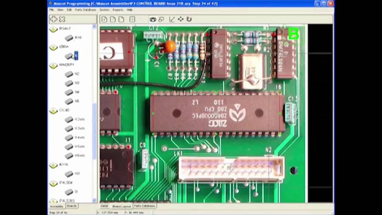 Robotas Mascot Lean manufacturing for PCB hand assembly - YouTube