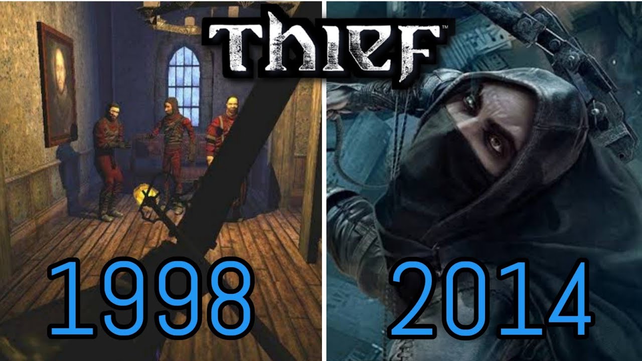 Evolution of thief game 1998-2014 - YouTube