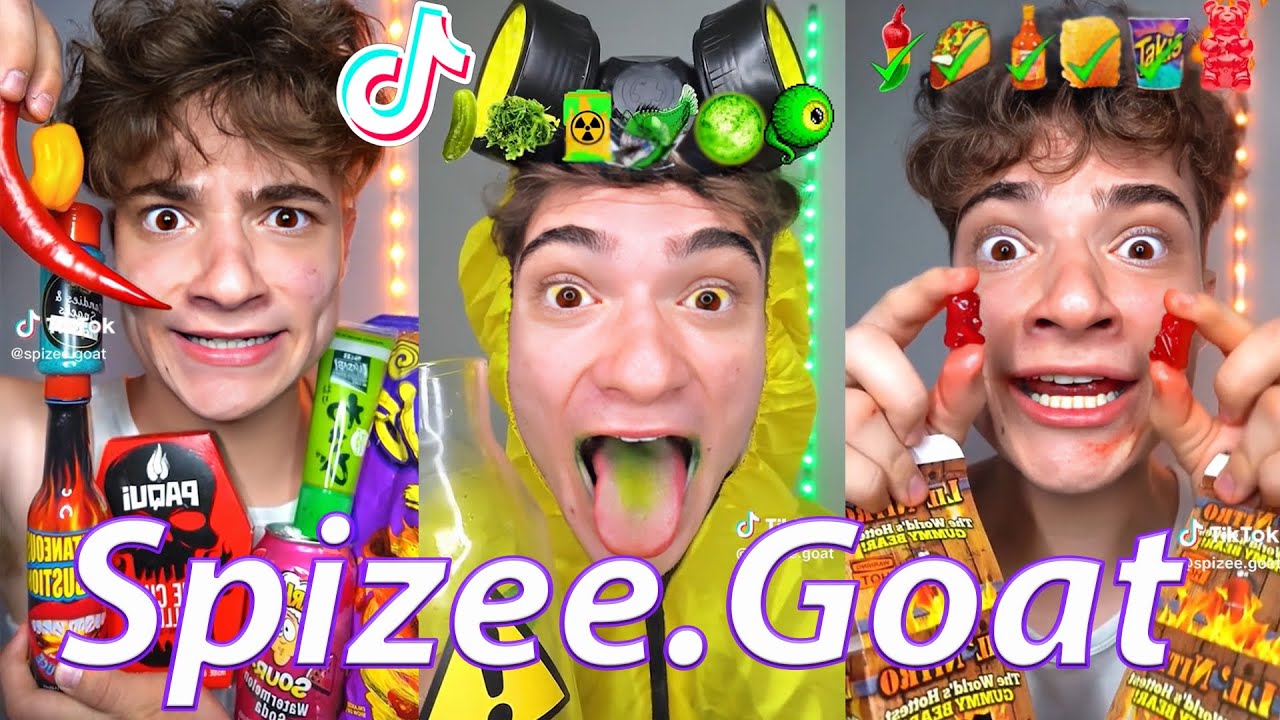 Spizee Goat Spicy Food Challenges TikToks April 2024. This Guy Is ...