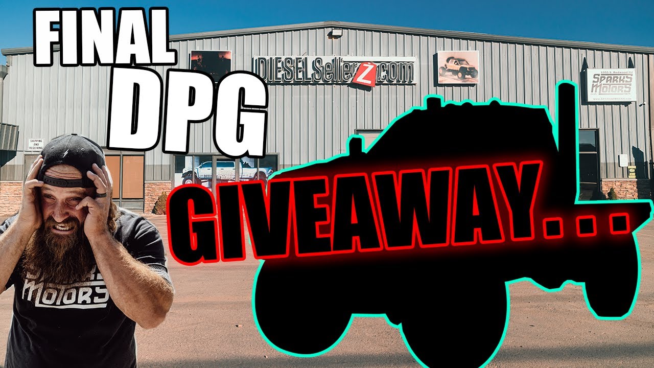 The Final DPG Giveaway! (Built Diesel 100) - YouTube