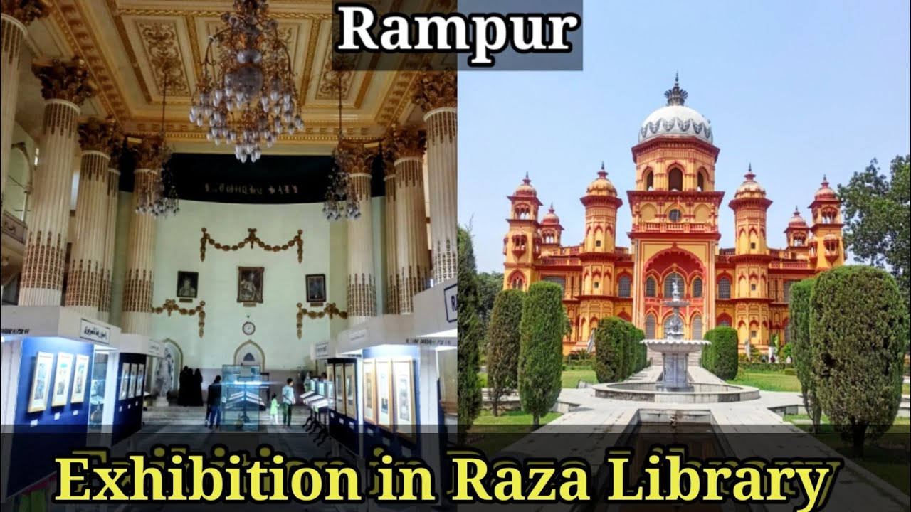 Exhibition in Rampur Raza Library 😍 || रामपुर रजा पुस्तकालय में ...