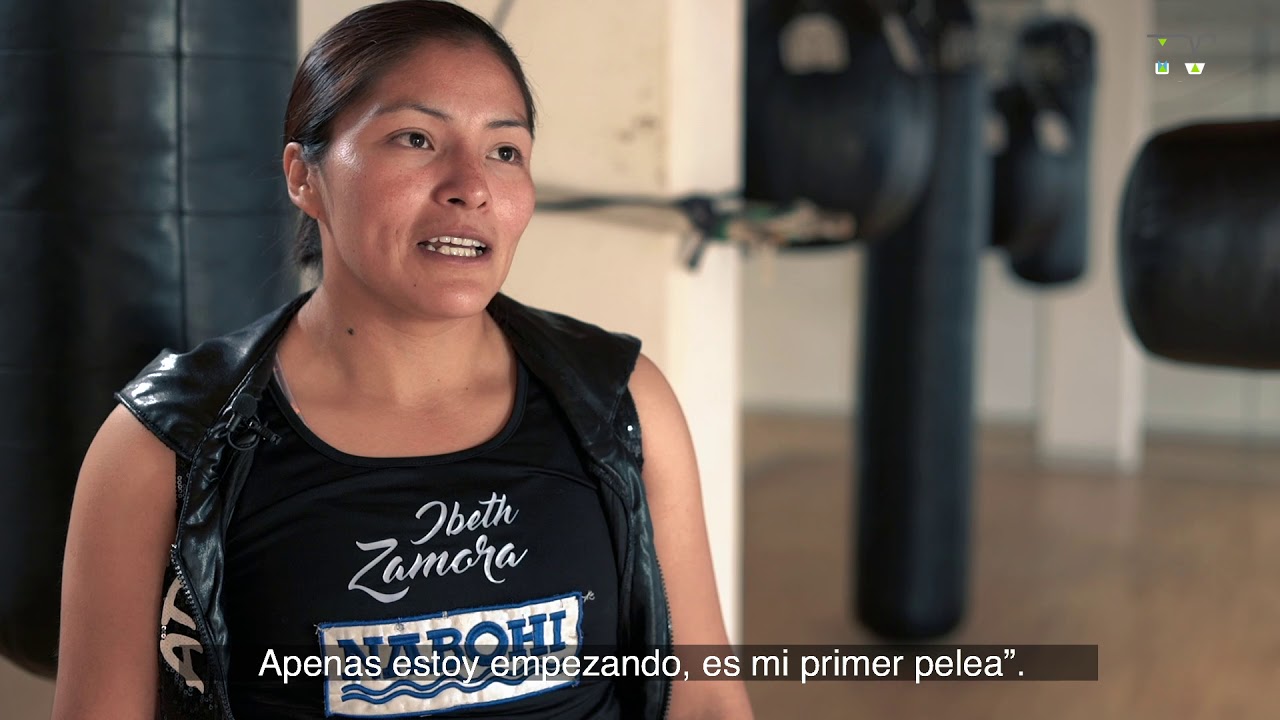 IBETH "LA ROCA" ZAMORA BOXEADORA MEXIQUENSE - YouTube