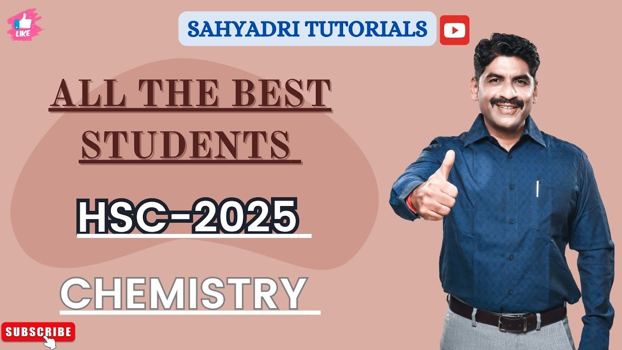 All The Best Students | Chemistry | HSC Board Exam 2025 | Sahyadri ...