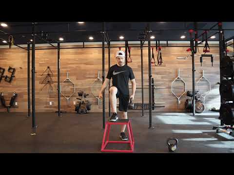 Kettlebell Contralateral Step Ups - YouTube