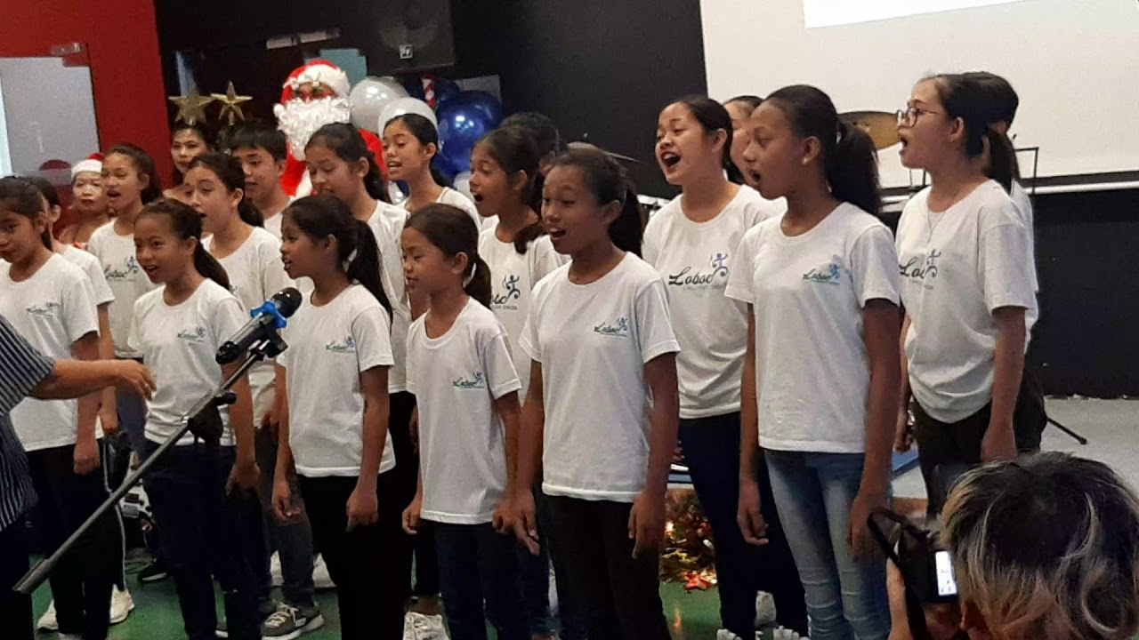 LOBOC CHILDREN'S CHOIR LIVE IN SINGAPORE - YouTube