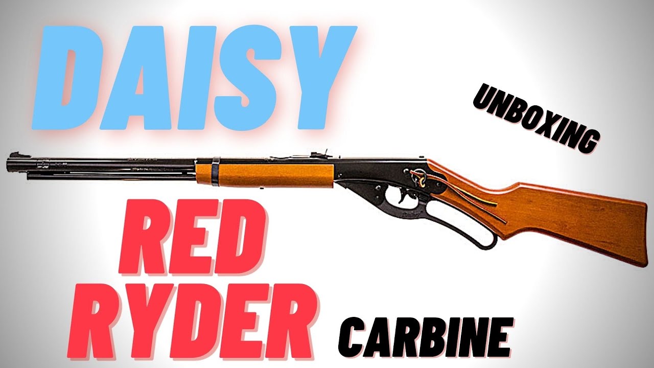 DAISY RED RYDER UNBOXING - YouTube