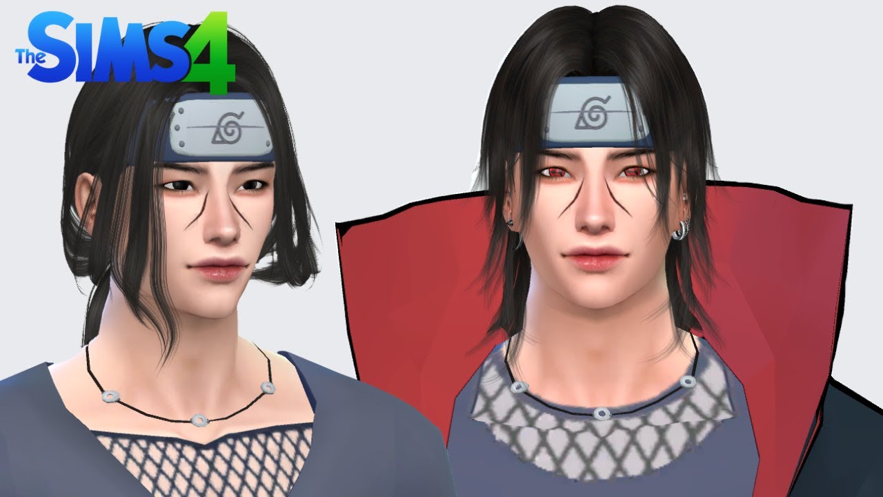 LOS SIMS 4:CREANDO A ITACHI UCHIHA + DOWNLOAD - YouTube