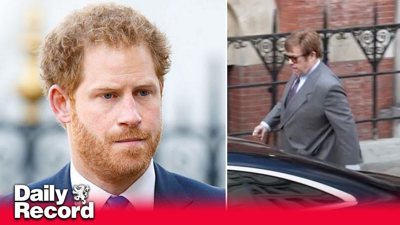 Prince Harry and Elton John attend High Court hearing into phone ...