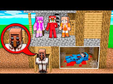 A SCARY VILLAGER Stole My HOUSE in Minecraft!
