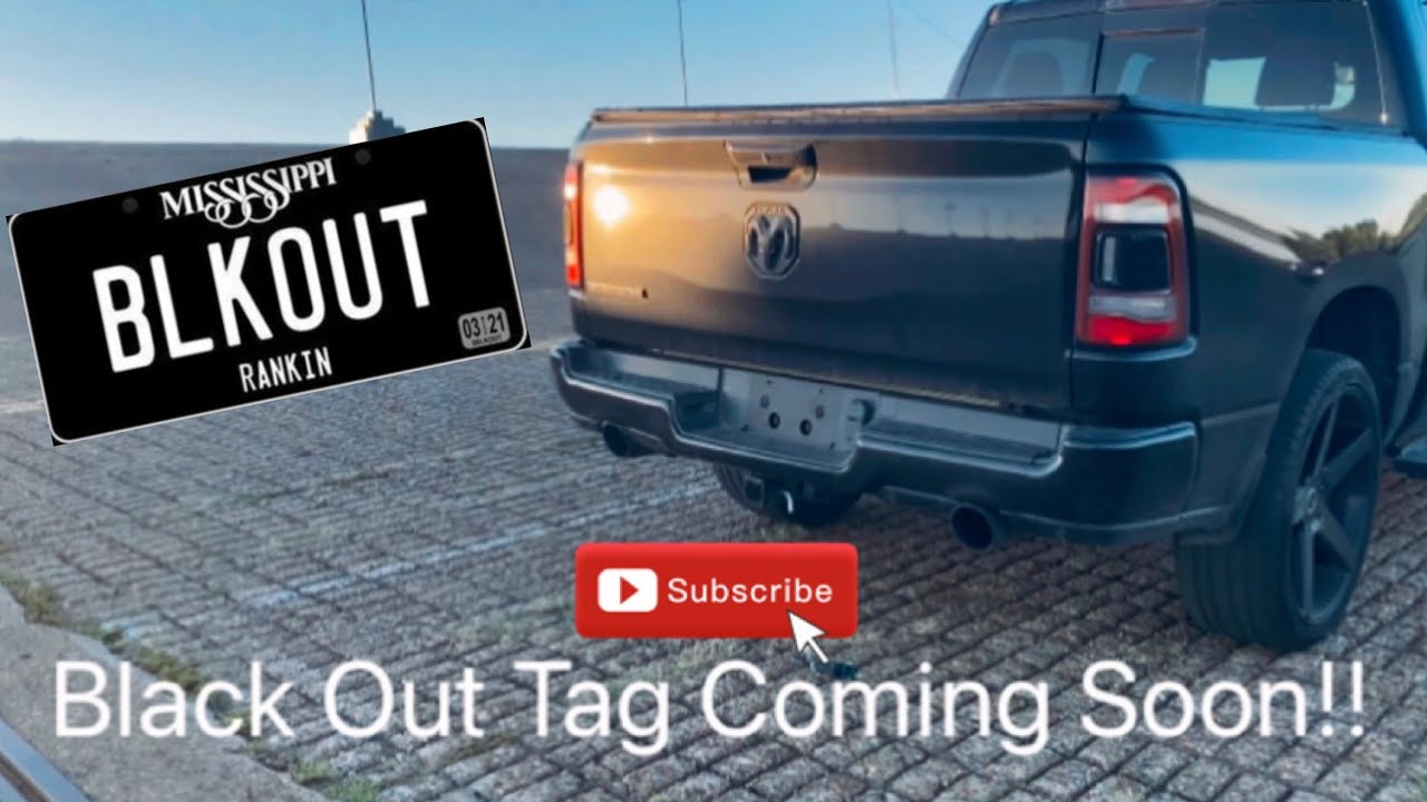 2019 Ram 1500 Blkhorn Upgrade run-through & Blackout tag ordered - YouTube