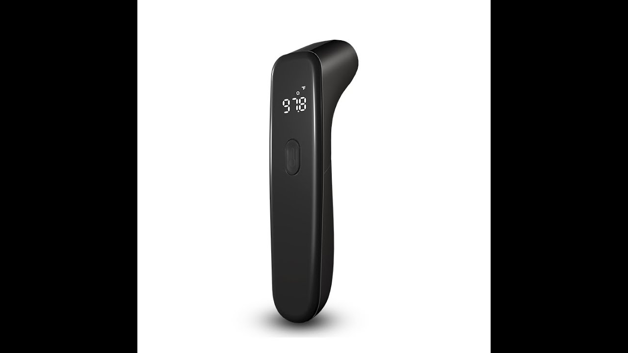 AET-R171 black full scrren infrared thermomter - YouTube