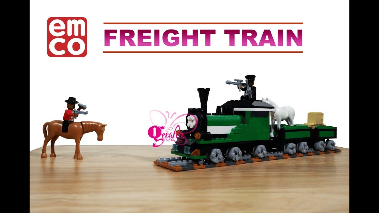 EMCO BRIX 8804, Freight Train - YouTube