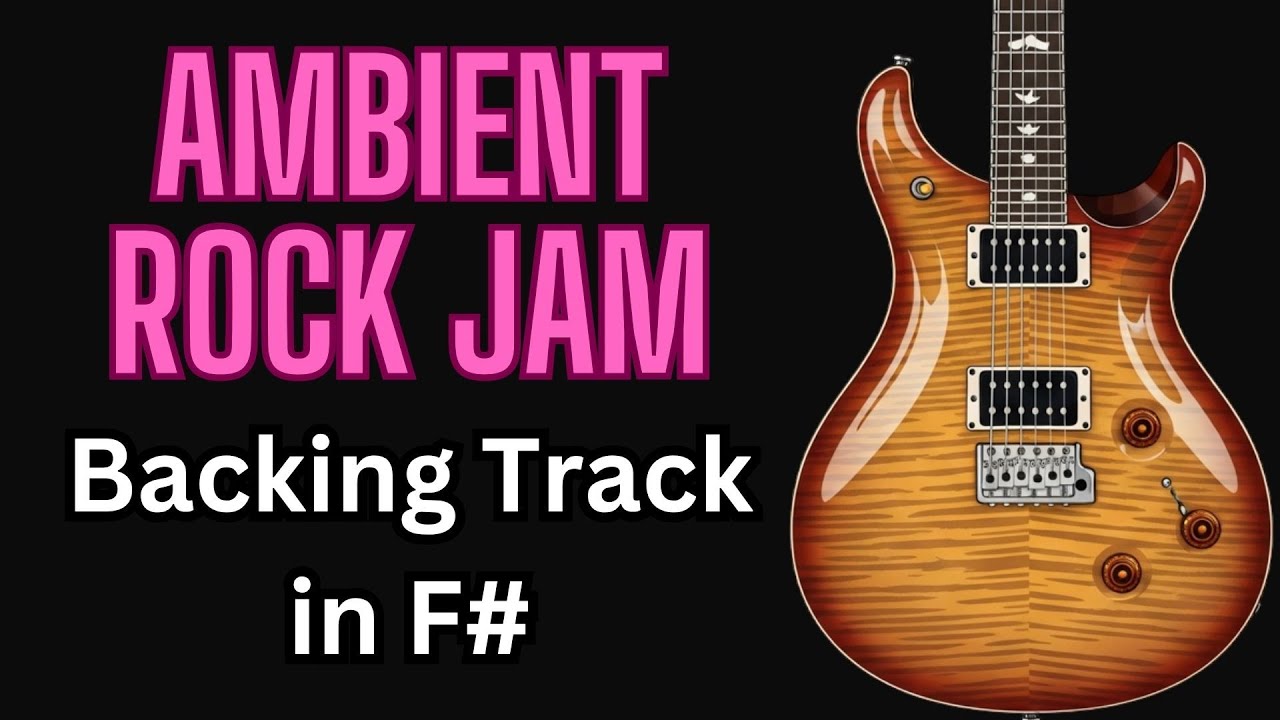 Minor Ambient Rock Backing Track Guitar Jam - YouTube