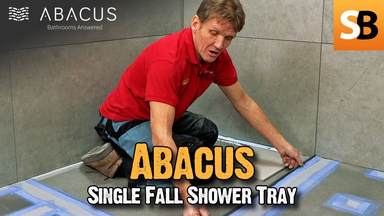 How to Install a Shower Tray Wet Room Former - YouTube