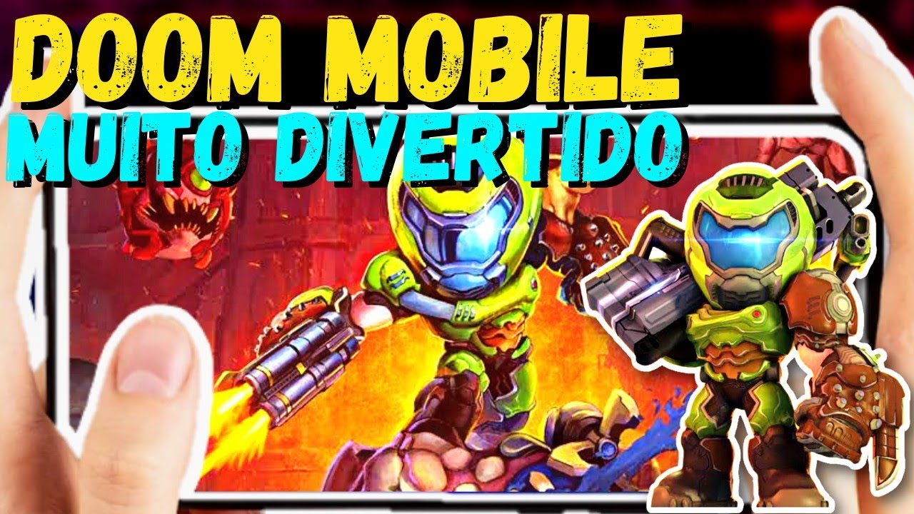 😱 SAIU! JOGANDO DOOM PARA CELULAR - GAMEPLAY MIGHTY DOOM - YouTube