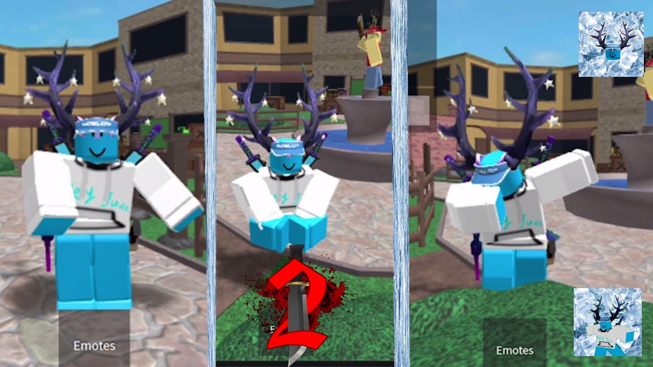 (DONT WORK ANYMORE) MM2 |HOW TO USE EMOTES FOE FREE |Roblox - YouTube