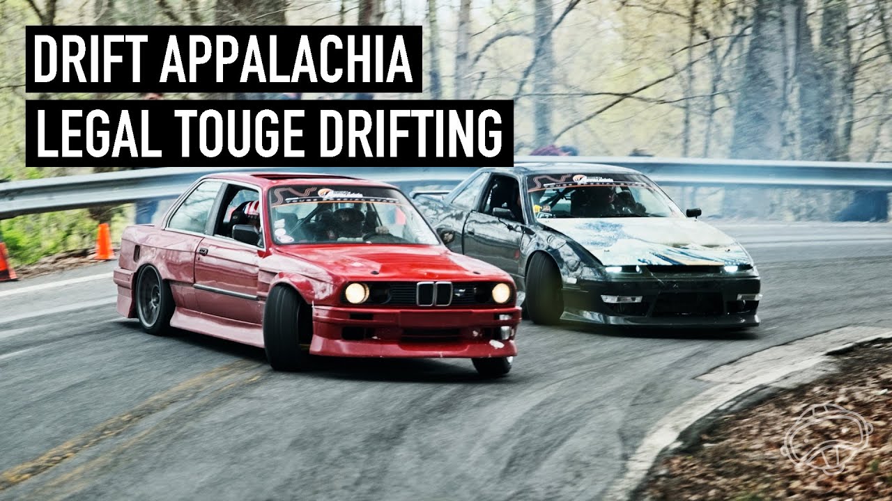 DRIFT APPALACHIA WEST VIRGINIA : LEGAL TOUGE DRIFTING - YouTube