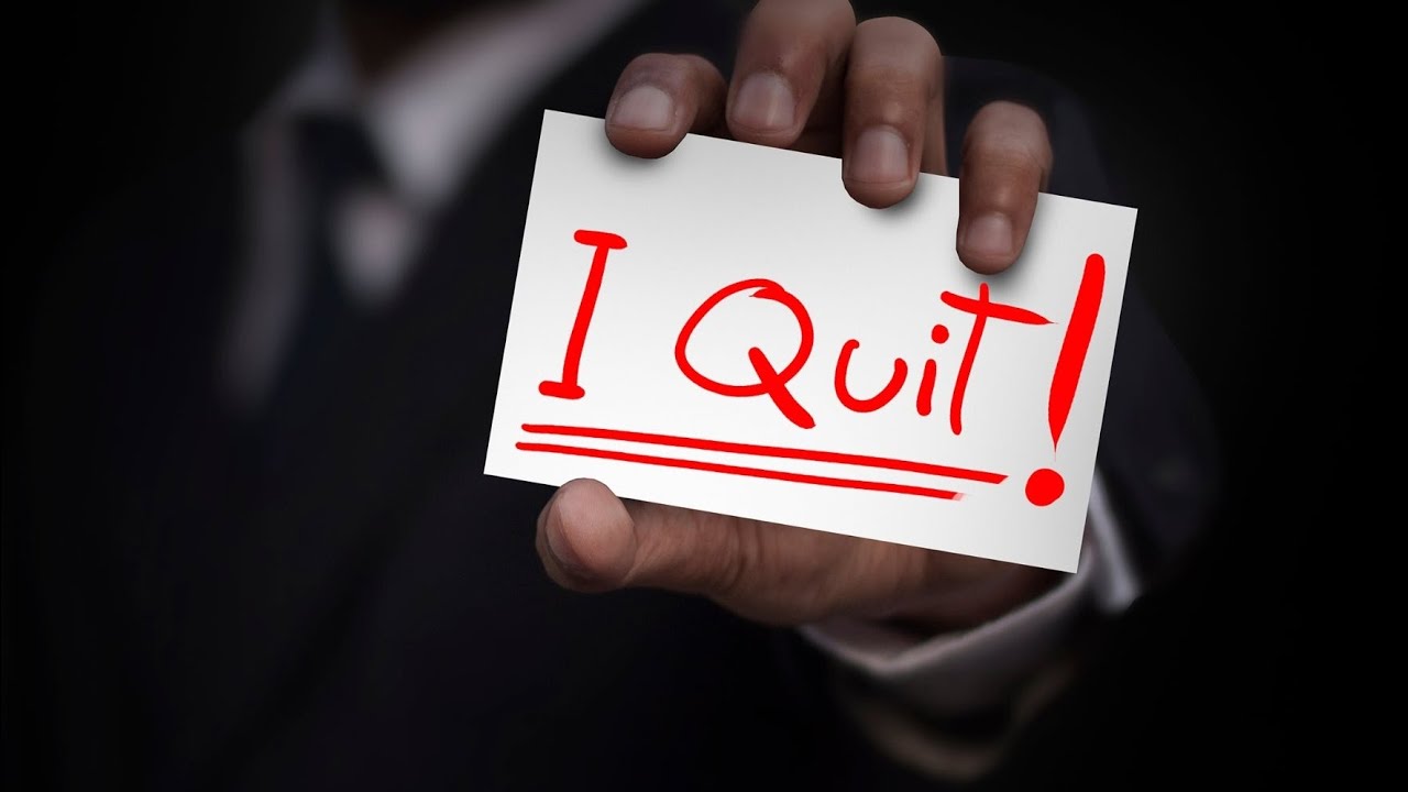 I Quit ..? YOU TUBE 👈.....Real video. - YouTube