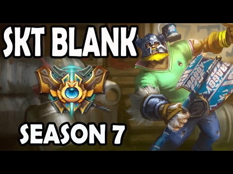 SKT T1 Blank plays OLAF Jungle vs A Korean DIAMOND ELISE - YouTube