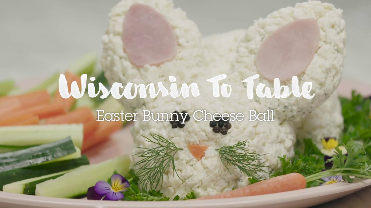 Easter Bunny Cheese Ball - YouTube