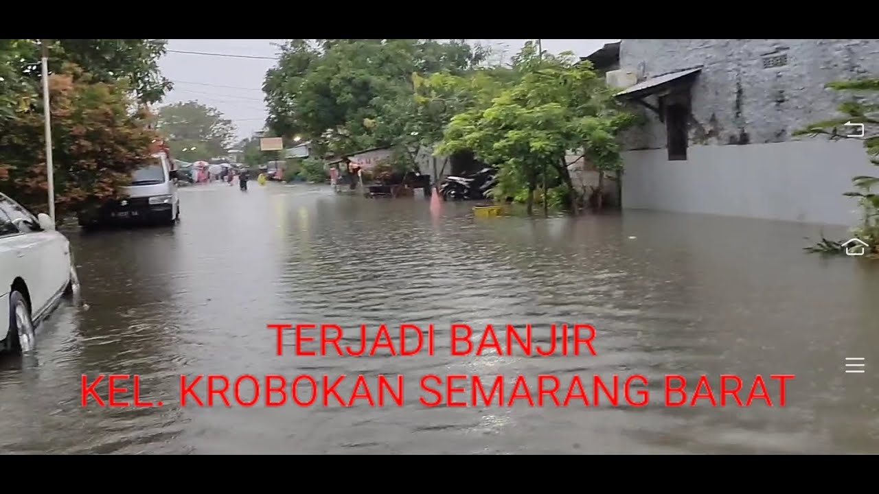 Banjir .Semarang barat ,Kelurahan Krobokan,Lokasi Jl Pringgondani ...