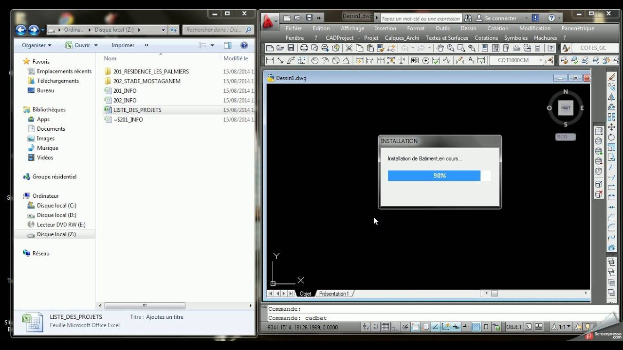 CADPROJECT2012 Autocad Plugin for CADMANAGEMENT - YouTube