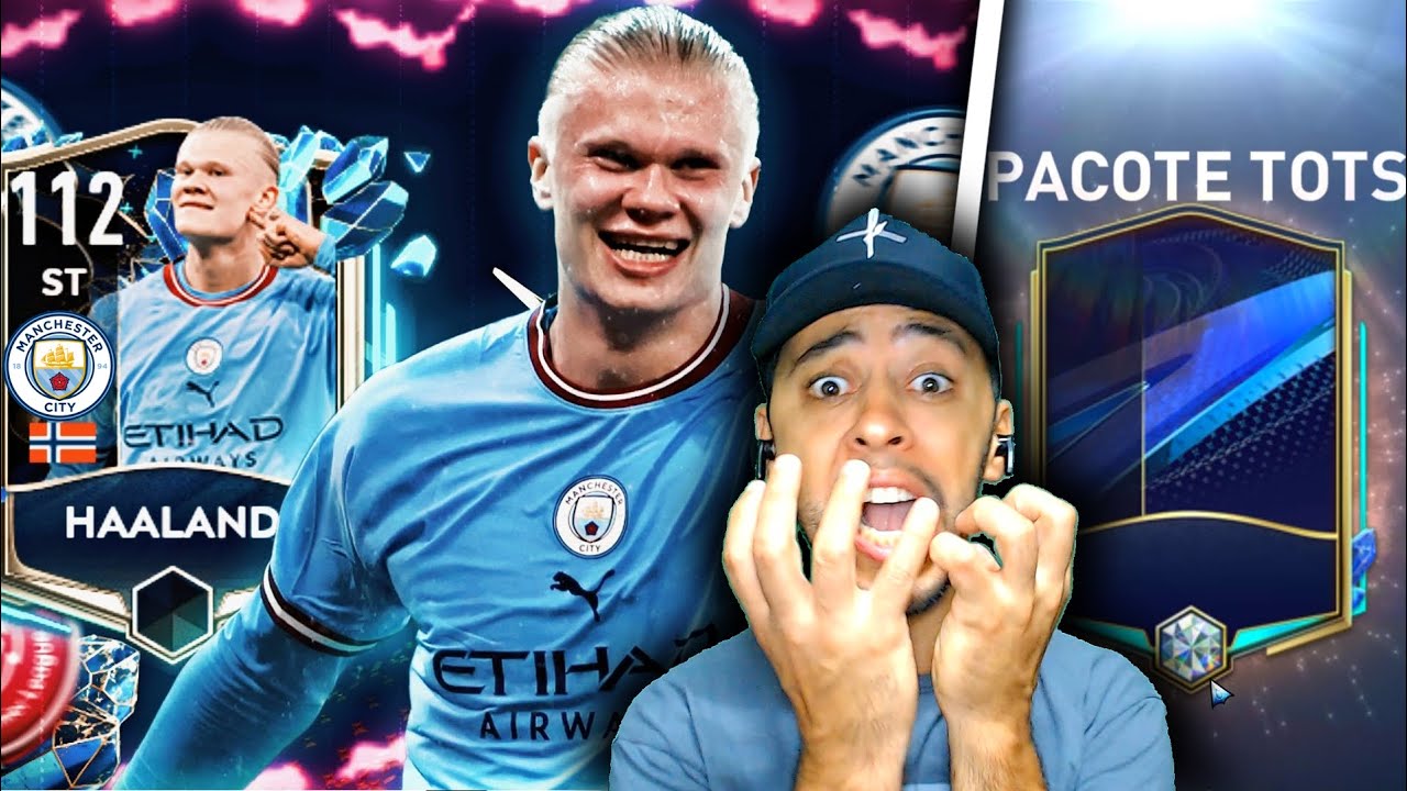 CONSEGUI UM HAALAND 112!💥 E ABRINDO VÁRIOS PACKS TOTS DA PREMIER LEAGUE ...