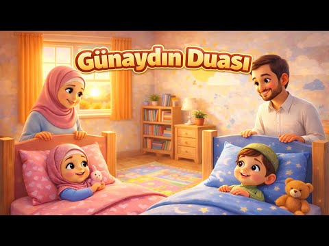 Günaydın Duası | Çocuklar İçin Neşeli Sabah Şarkısı | Minik Kalpler