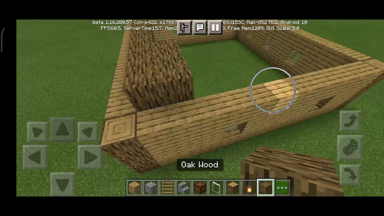 minecraft red stone house part 1 - YouTube