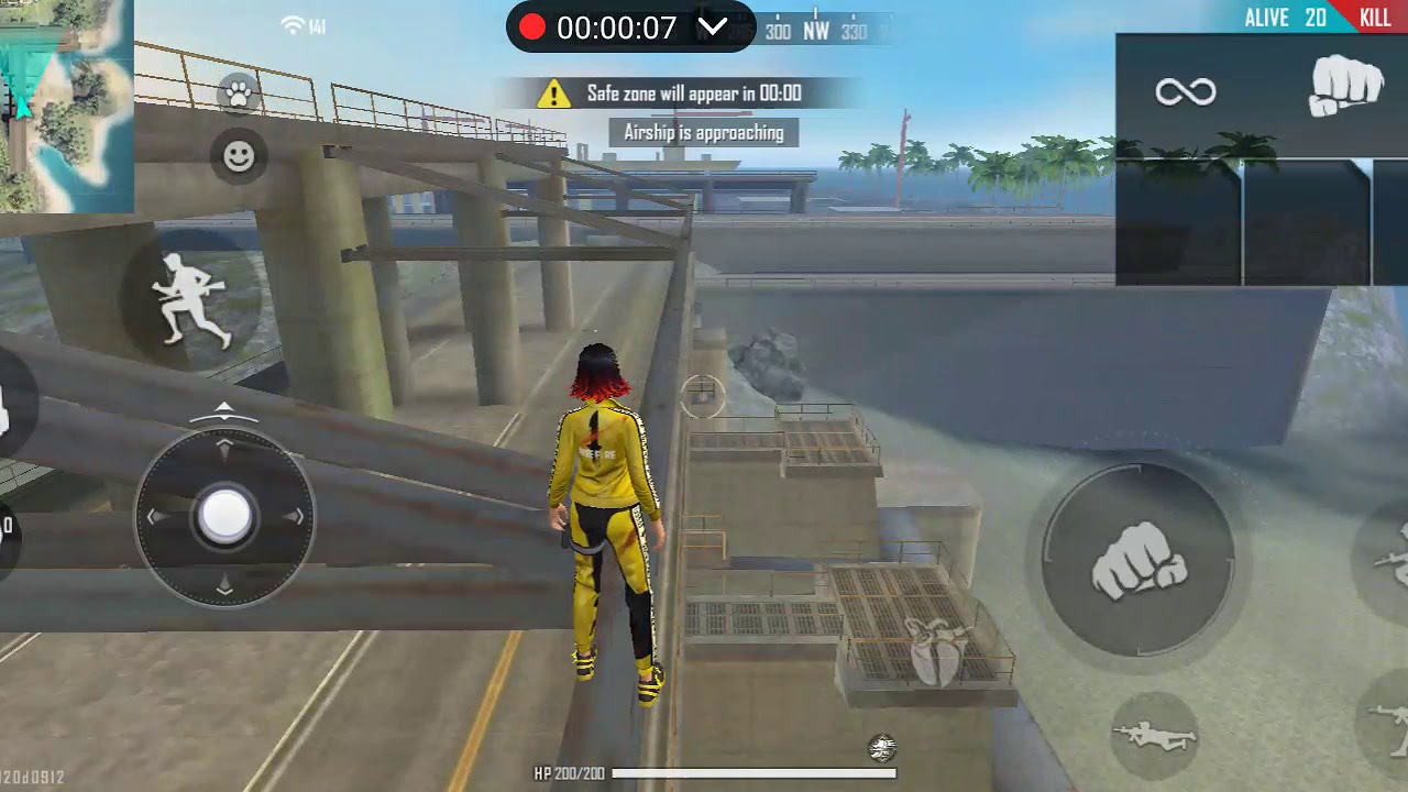 free fire run race - YouTube