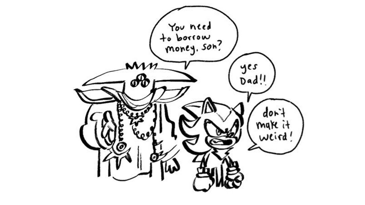 "Black Doom Best Dad" Shadow the Hedgehog fancomic dub - YouTube
