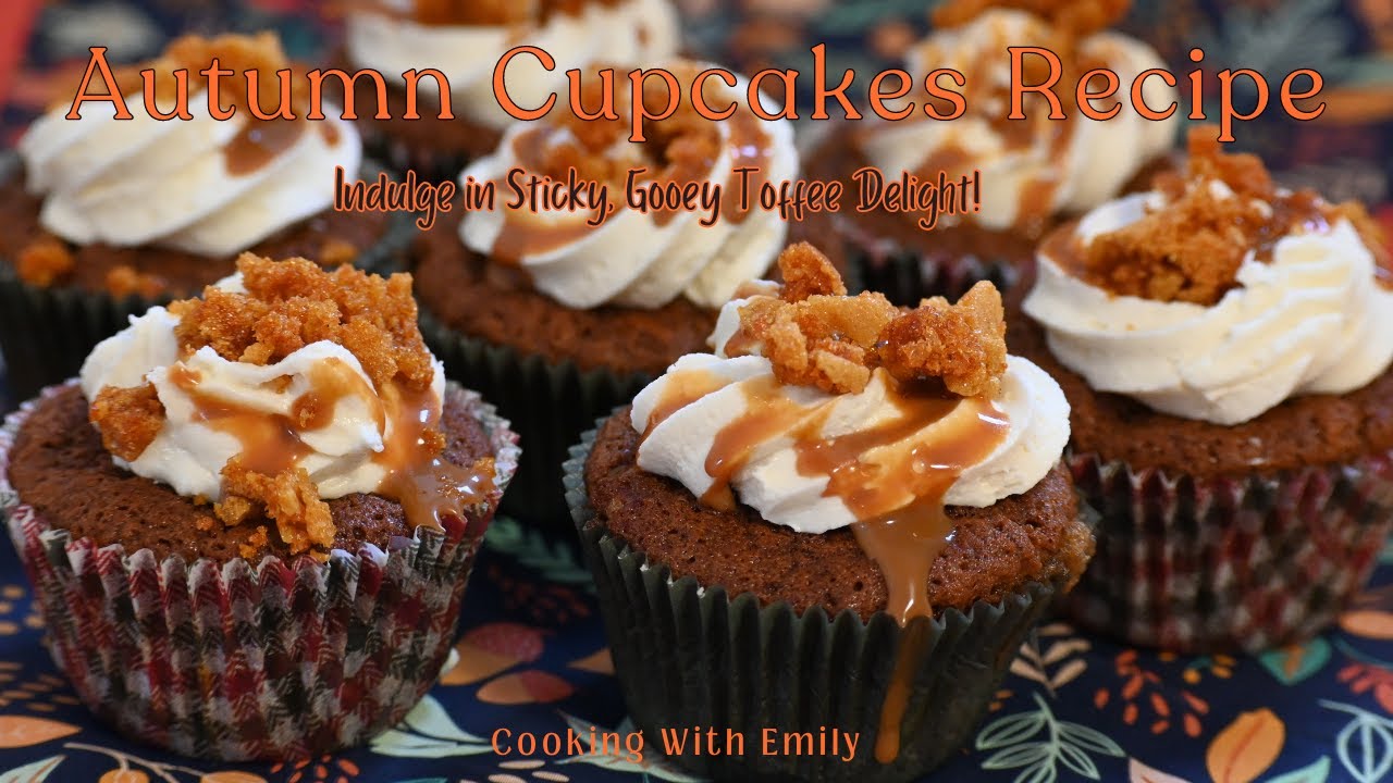 Baking the Perfect Autumn Cupcakes: A Delicious Fall Treat - YouTube