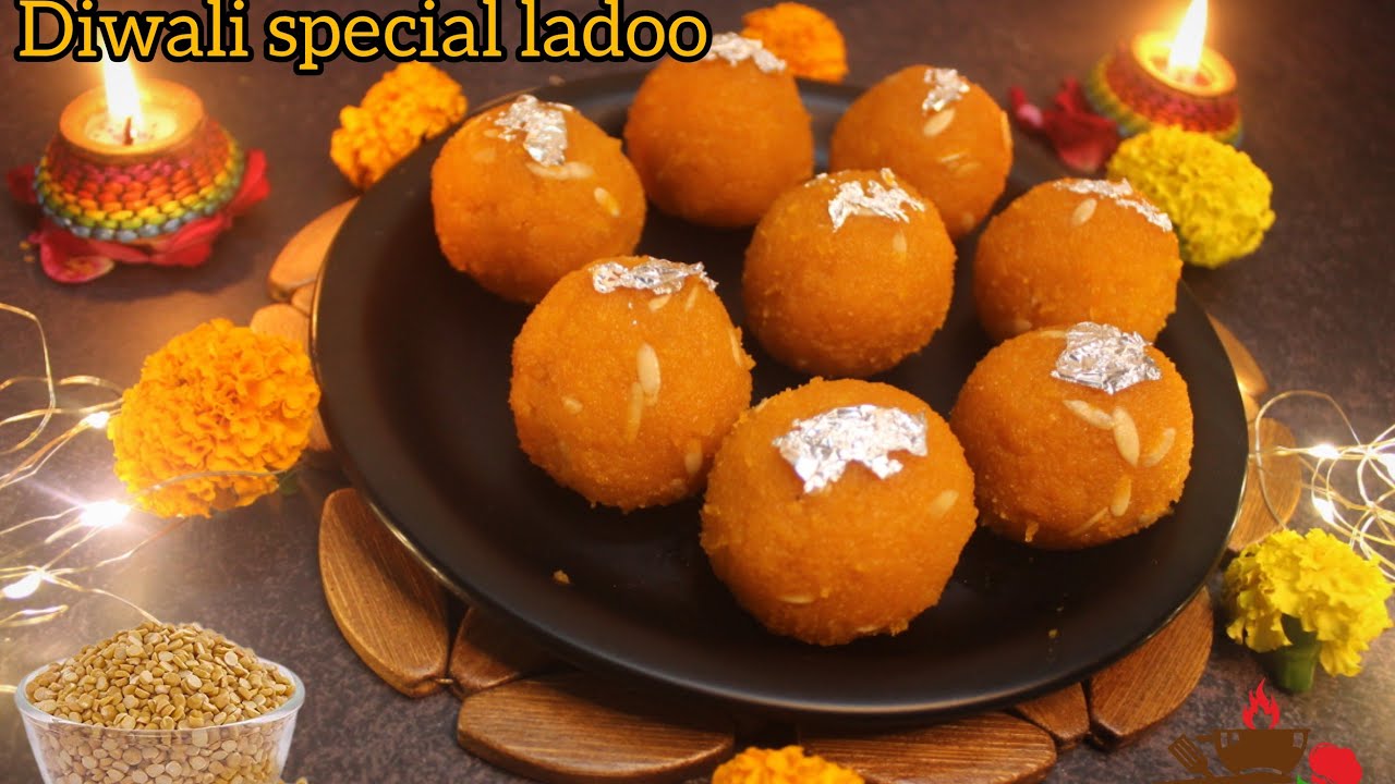 Diwali Sweets ! Instant Sweet ! Chana Daal Ladoo ! Easy and Quick Sweet ...