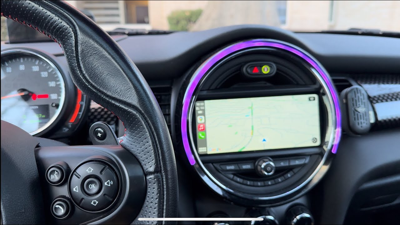 Mini F54 F56 F57 F60 Carplay fullscreen Activation - YouTube