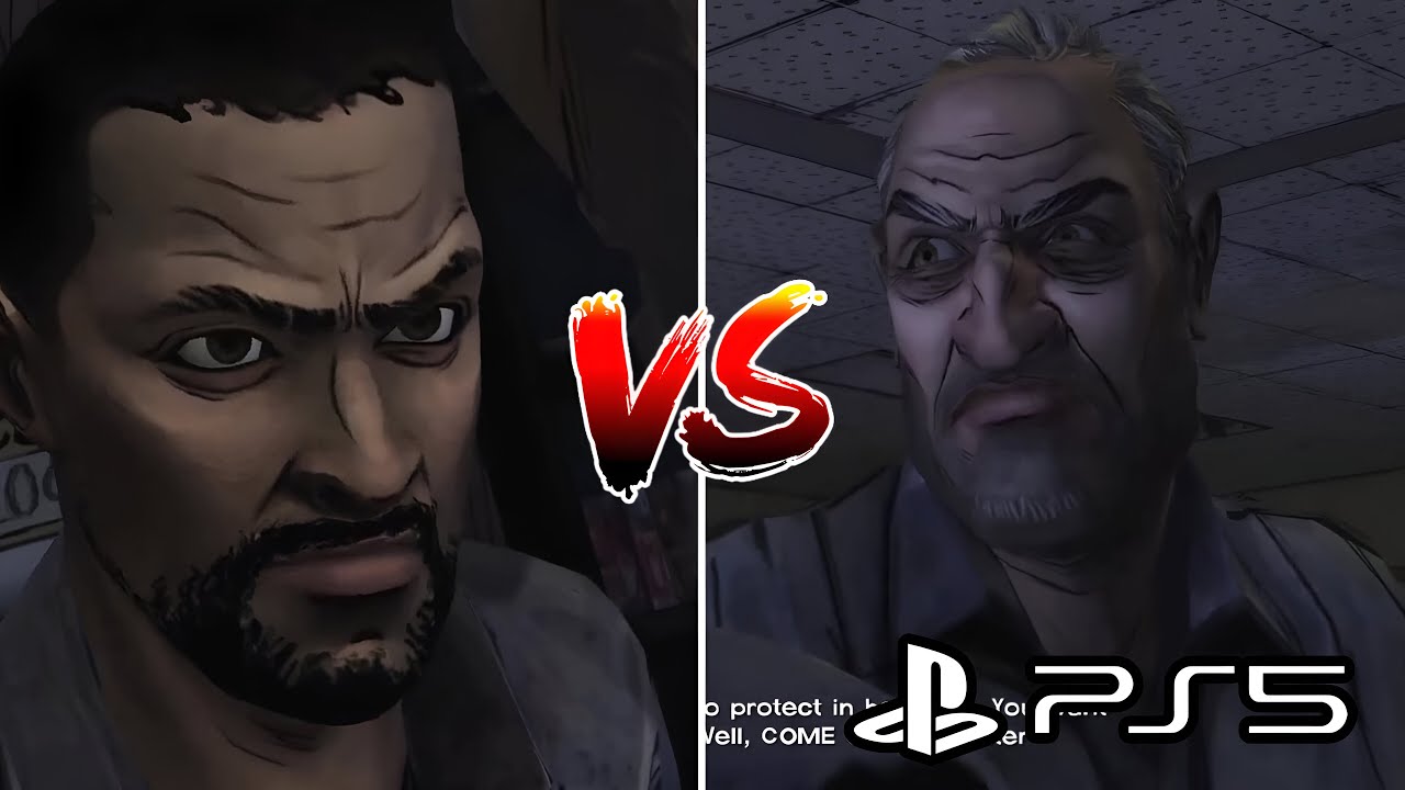 The Walking Dead Season 1 PS5 - Lee Stands Up Against Larry! - YouTube