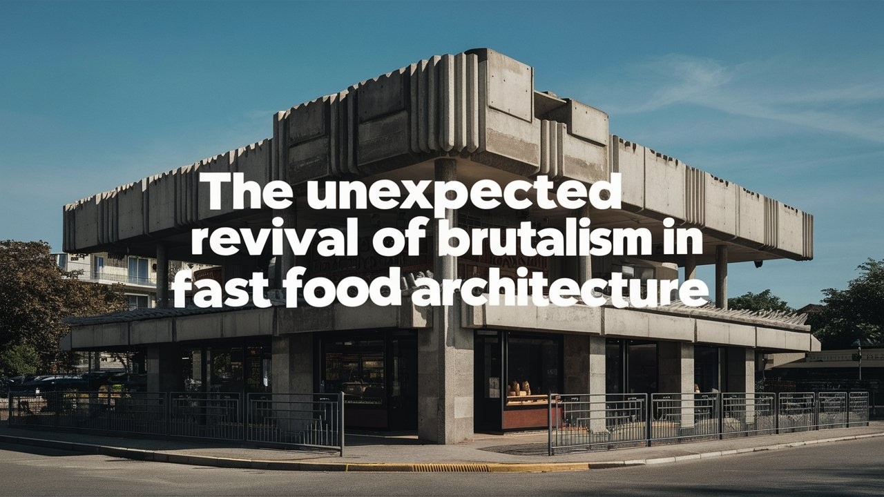 The Unexpected Revival of Brutalism in Fast Food Architecture: A ...