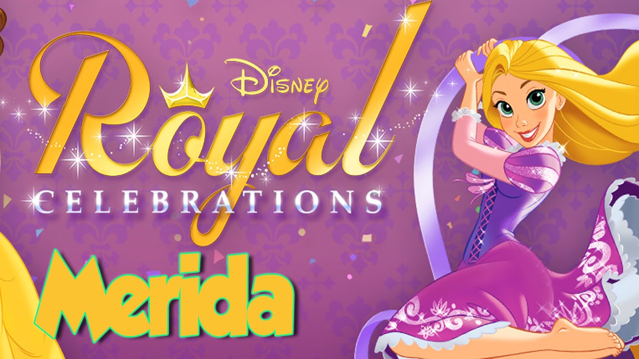 Disney Royal Celebrations with Princess Merida - Rainy Day Party (Game ...