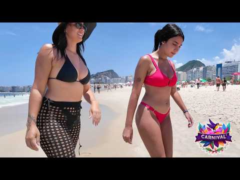 Rio de Janeiro Brazil 2026 | Walking the Iconic Copacabana Beach in 4K
