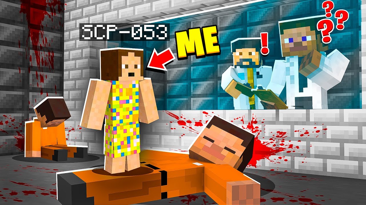 I Became SCP-053 in MINECRAFT! - Minecraft Trolling Video - YouTube