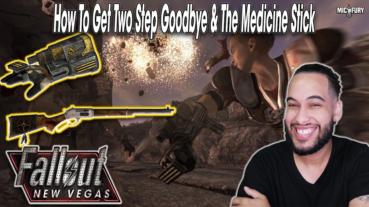 Fallout New Vegas - How To Get Two Step Goodbye & The Medicine Stick ...