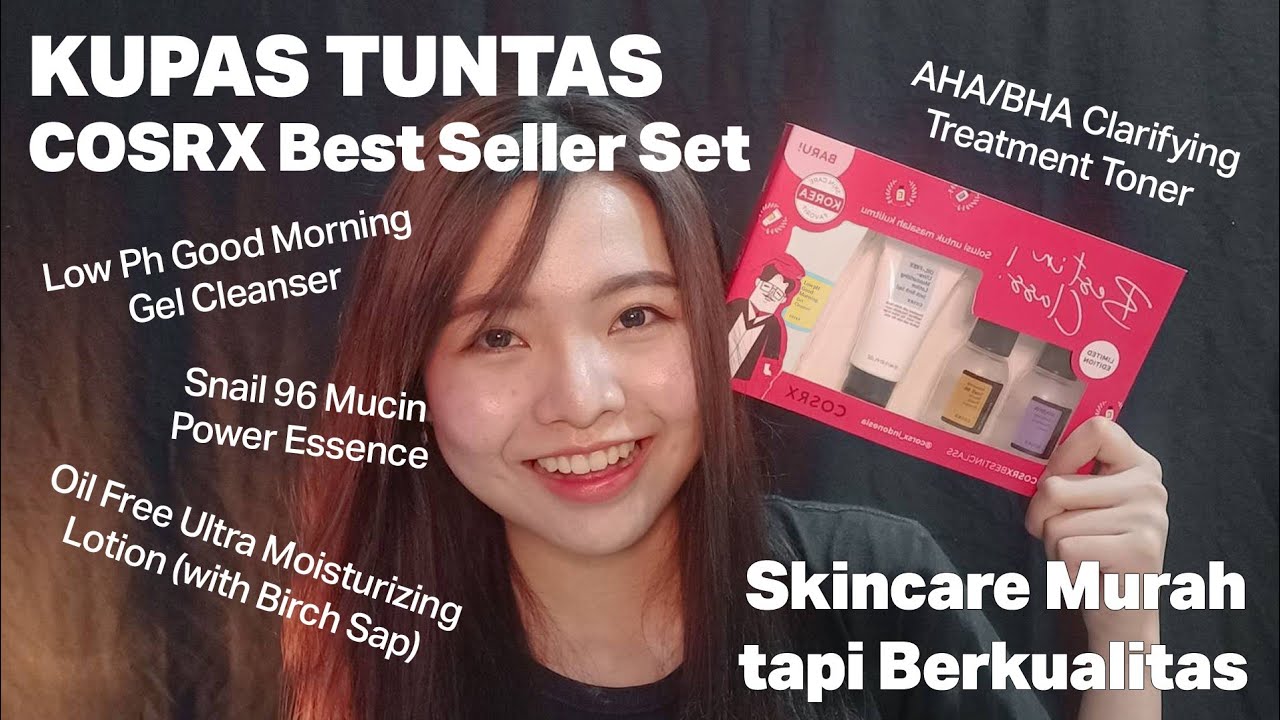 REVIEW COSRX BEST SELLER SET + HARGA | Skincare untuk Kulit Berjerawat ...