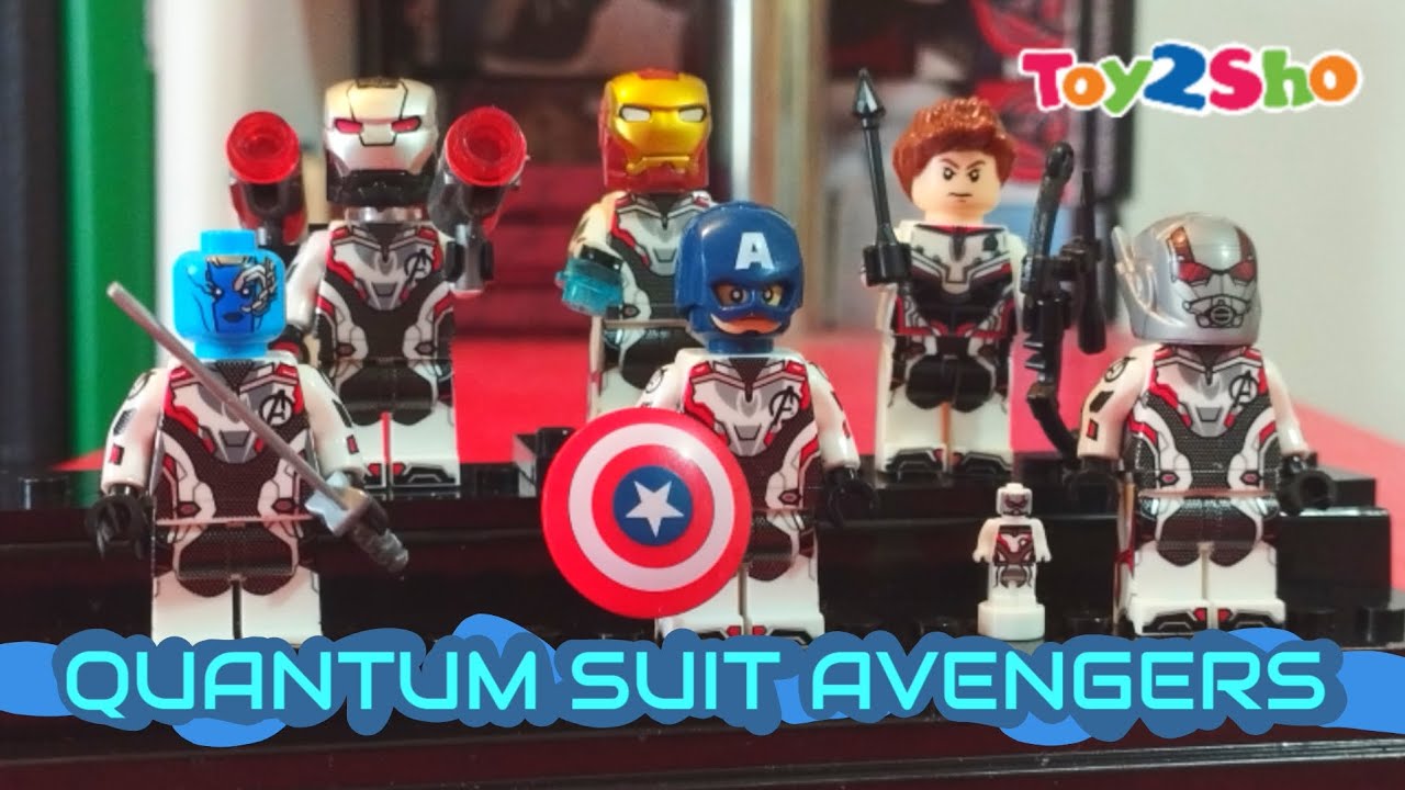 QUANTUM SUIT AVENGERS Unofficial LEGO Minifigures | BOOTLEGO Minifigs ...
