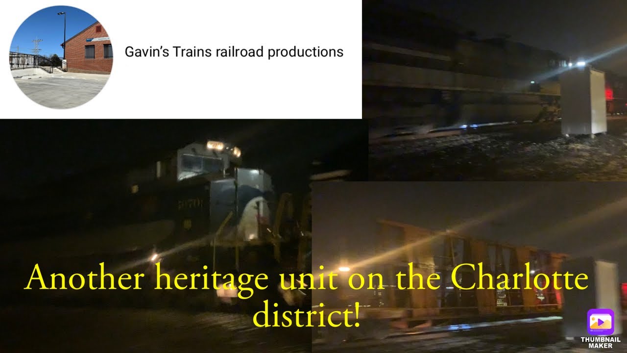 Railfanning NS 154 at Bessemer City NC On the Charlotte district 2/3 ...