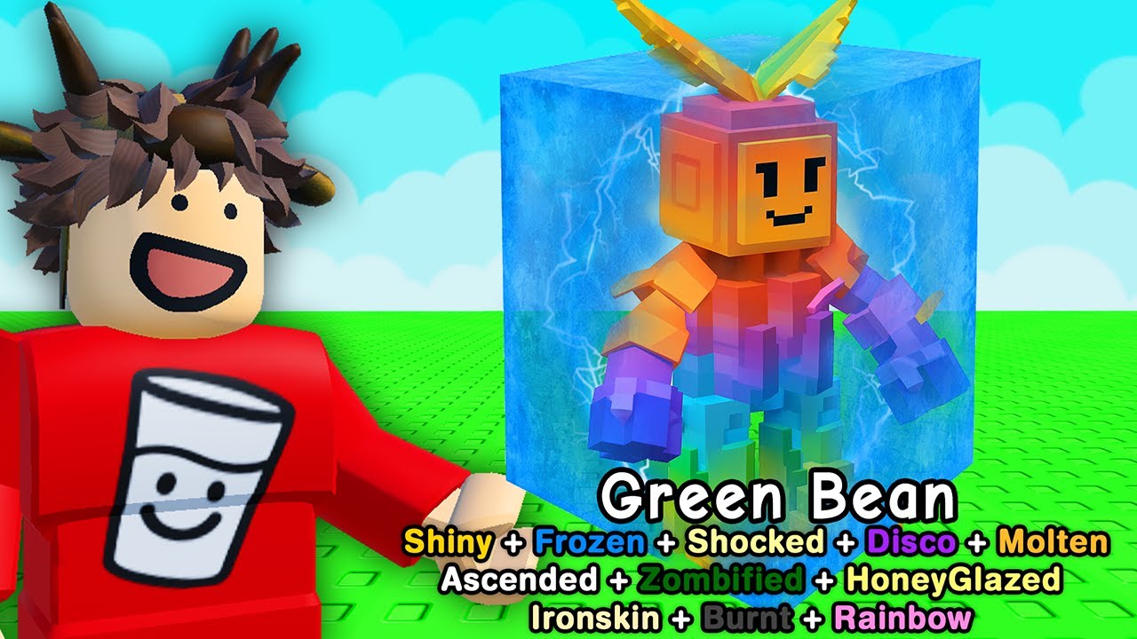 New MUTATED GREEN BEAN is OP in Roblox Grow a Garden - YouTube